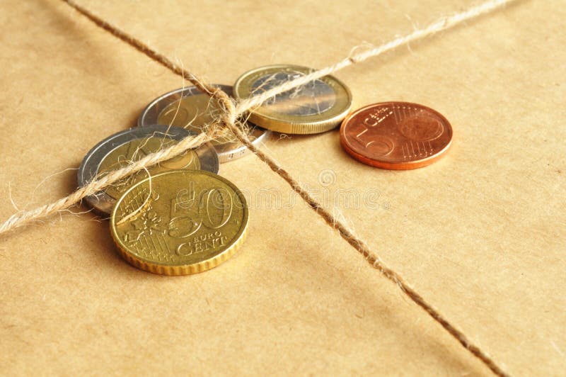 Shipping or shipment money stock photo. Image of coins - 13623978