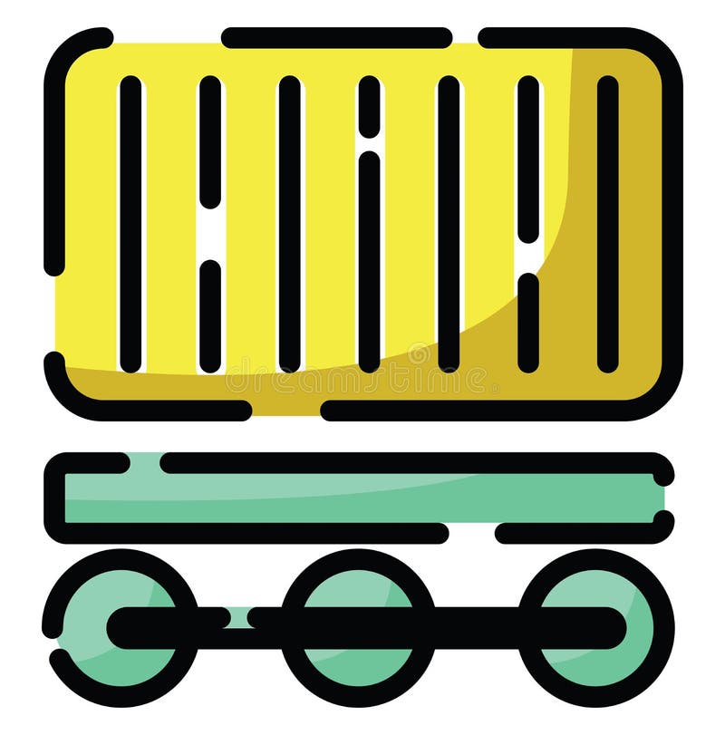 Shipping, Train, Productions Train, Rail, Train Icon Stock Vector ...