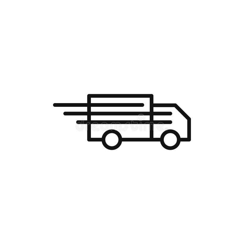 Shipping Truck Icon Vector Design Stock Vector - Illustration of moving ...