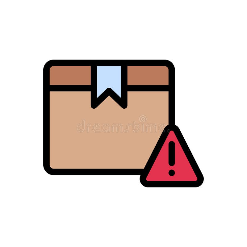 Shipping stock vector. Illustration of problem, reject - 214361137