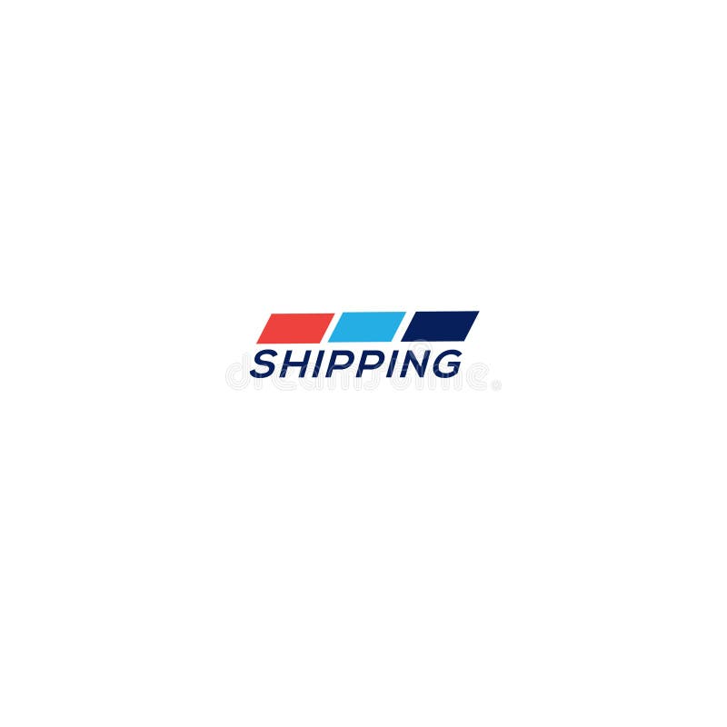 Shipping vector logo stock vector. Illustration of business - 117115130