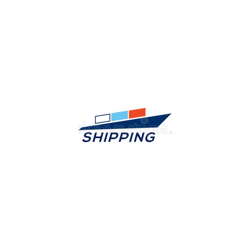 Shipping vector logo stock vector. Illustration of graphic - 117115259