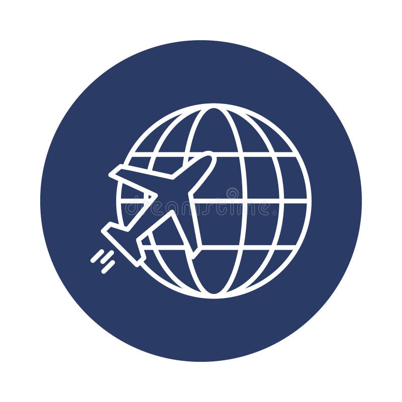 Shipping, World, Plane, Airbus, Airplane, World Shipping Icon Stock ...