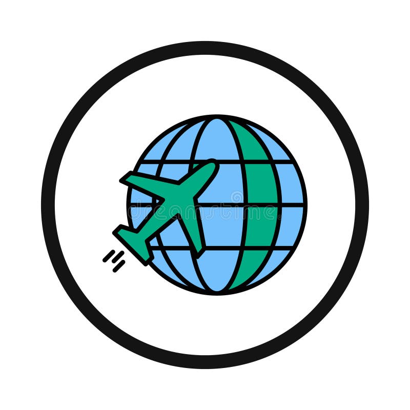 Shipping, World, Plane, Airbus, Airplane, World Shipping Icon Stock ...