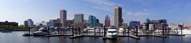 Ships in Baltimore Inner Harbor Editorial Photography - Image of bank ...