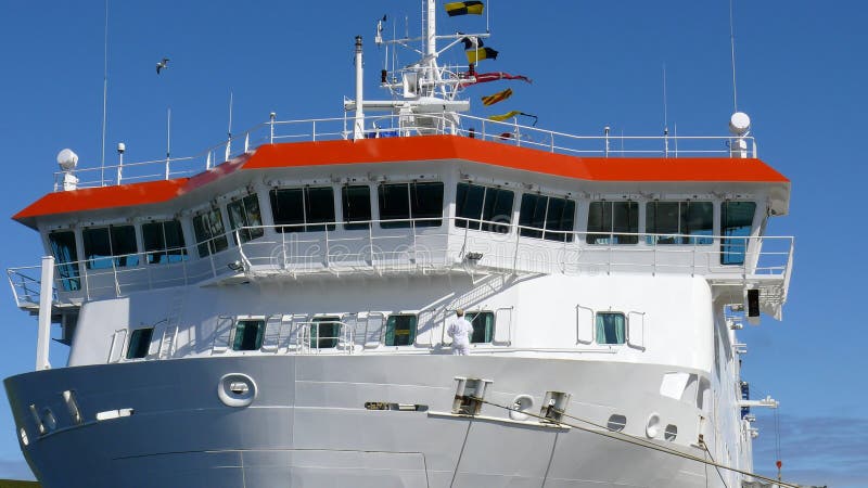 Ships Bridge stock photo. Image of working, front, paint - 2776264