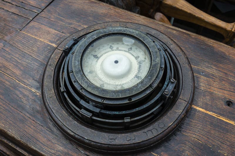 Ships Compass Stock Image Image Of Navigation Compass 45635497