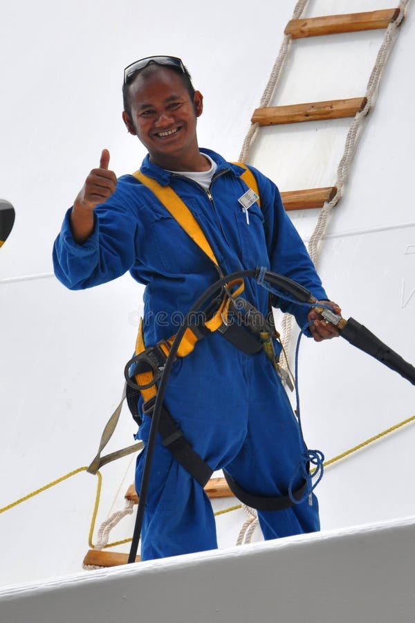Ships crew member editorial stock photo. Image of ethnicity - 37721588