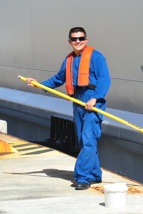 Ships crew member editorial stock image. Image of human - 37721804