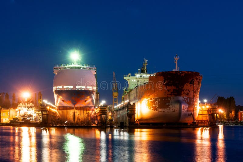 Ships in docks stock image. Image of transport, crew - 37621495