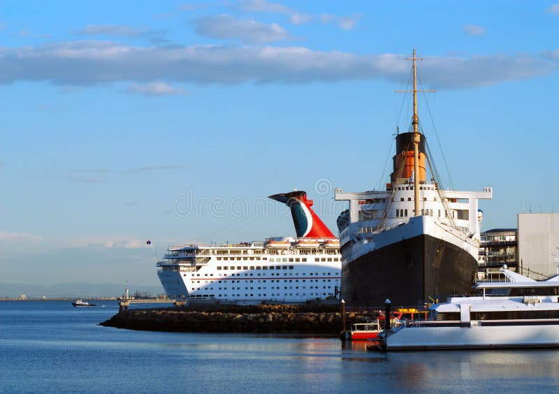 Ships in Harbor stock image. Image of cruise, ship, yacht - 1747497