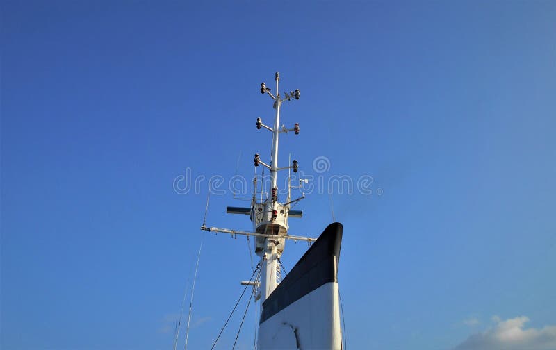 Ships mast stock image. Image of nautical, rigging, vessel - 239302883
