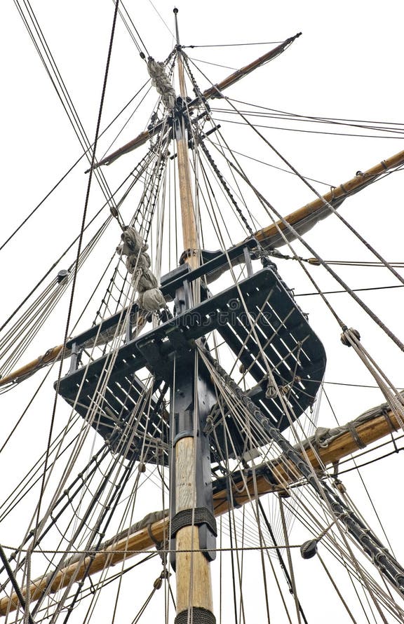 Ships rigging stock photo. Image of adventure, ship, high - 17111666