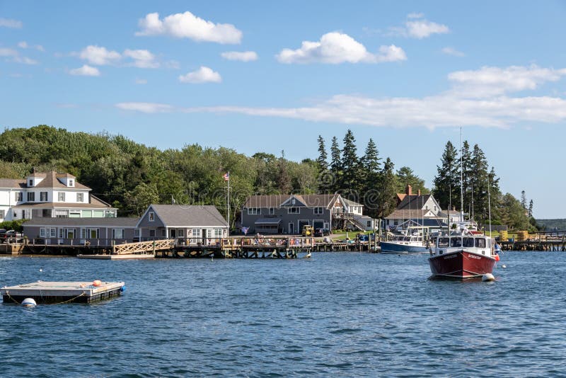 Ships Sailing at the Boothbay Harbor, Maine, USA Editorial Stock Image ...