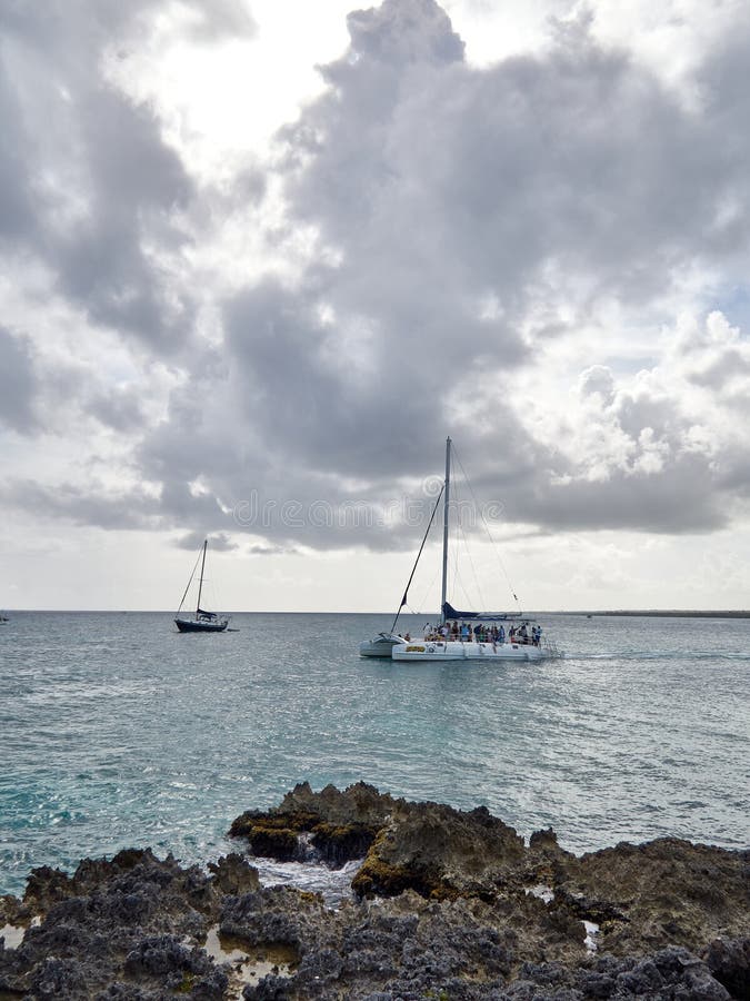 The Ships of the Sea Sailing Towards the Horizon Stock Photo - Image of river, quiet: 250412352