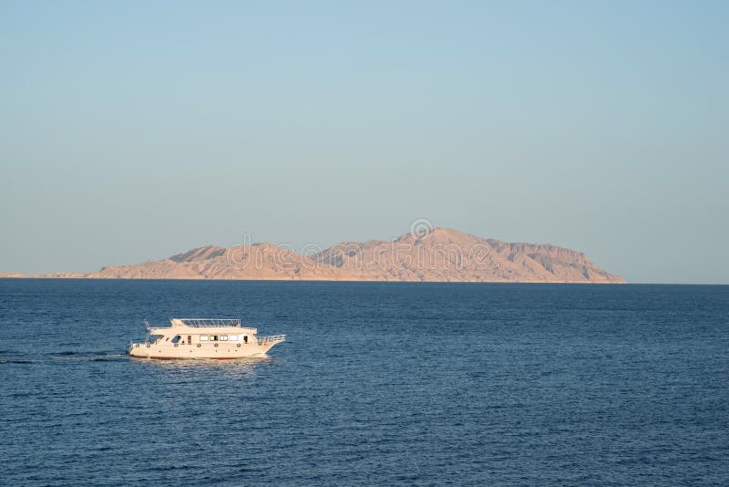 Ships at Sea. Speed Boat in the Red Sea Stock Photo - Image of ocean ...