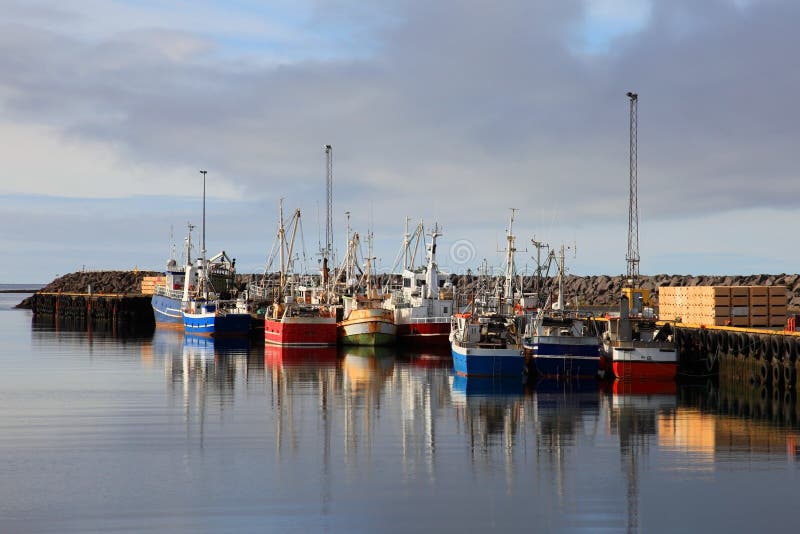 Ships in the small port. stock photo. Image of outdoors - 34757676