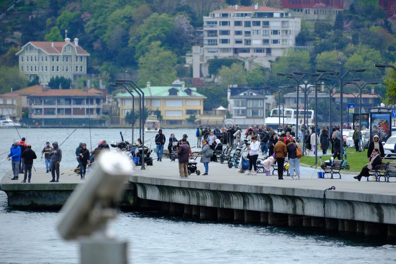 Strait of Bosphorus editorial image. Image of harbor - 276526765