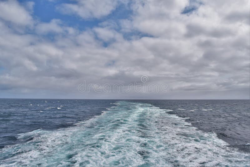 Ships Wake stock photo. Image of ship, vessel, transport - 71996732