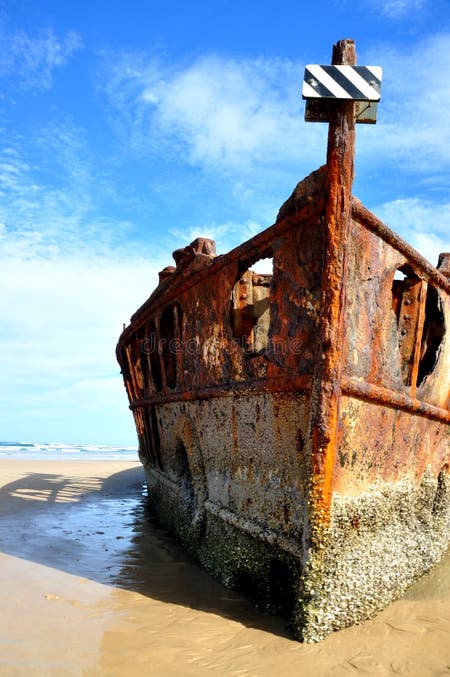 Shipwreck (4) stock image. Image of hull, ship, fishing - 15306009