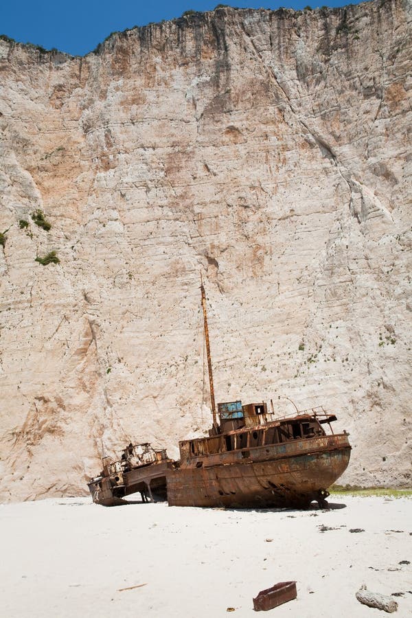 Shipwreck beach stock image. Image of getaway, natural - 16812819
