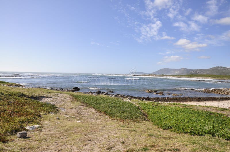 Shipwreck beach cape town stock image. Image of point - 71412643