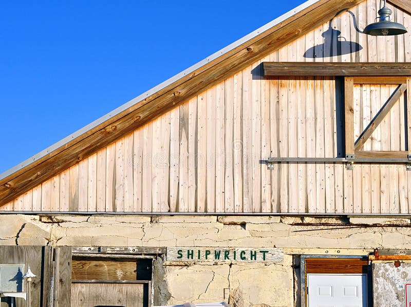 Shipwright Building stock image. Image of craftsman, boating - 16458347