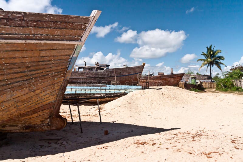 Shipyard Antalaha stock photo. Image of ocean, wood, island - 23544716