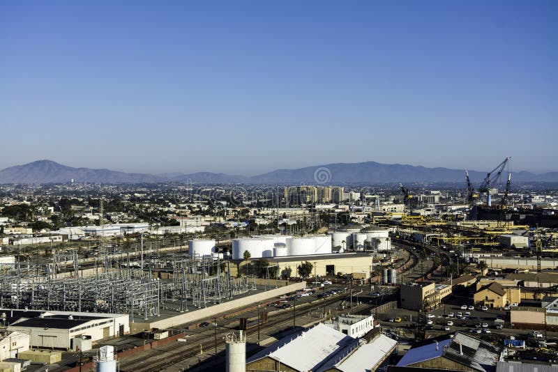 Shipyard in Bay at San Diego,California Stock Photo - Image of defense ...