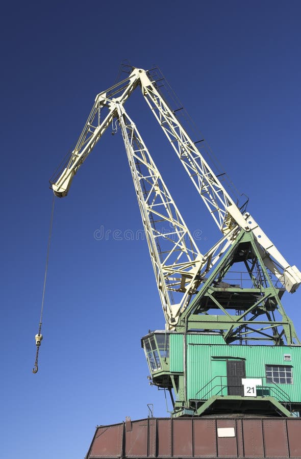 Shipyard Crane stock photo. Image of tall, equipment, carry - 2934664
