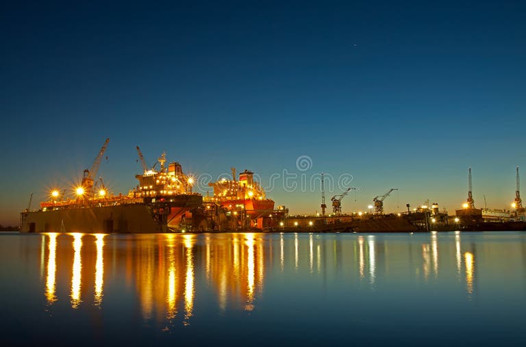 Shipyard in riga stock image. Image of hard, color, lade - 17423999
