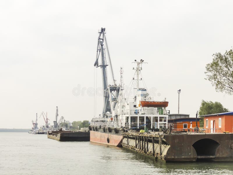 Shipyard stock photo. Image of ships, boats, cranes, transportation ...