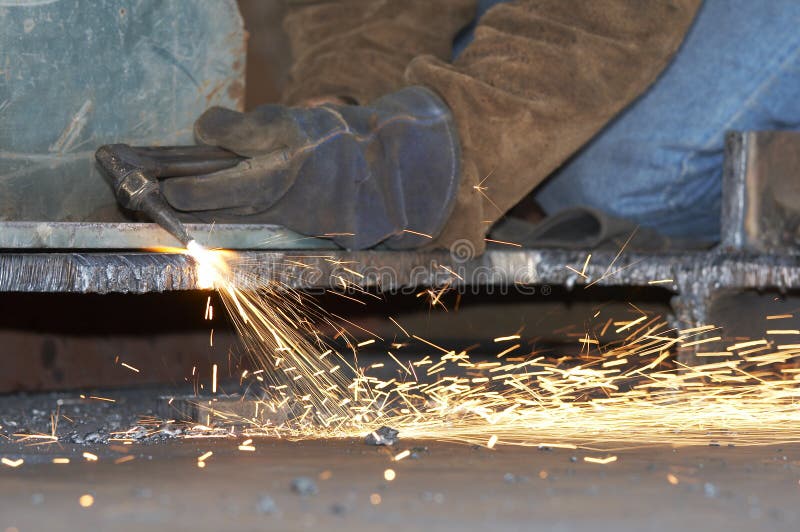 Shipyard at Work, Ship Repair, Freight. Industrial Stock Photo - Image ...