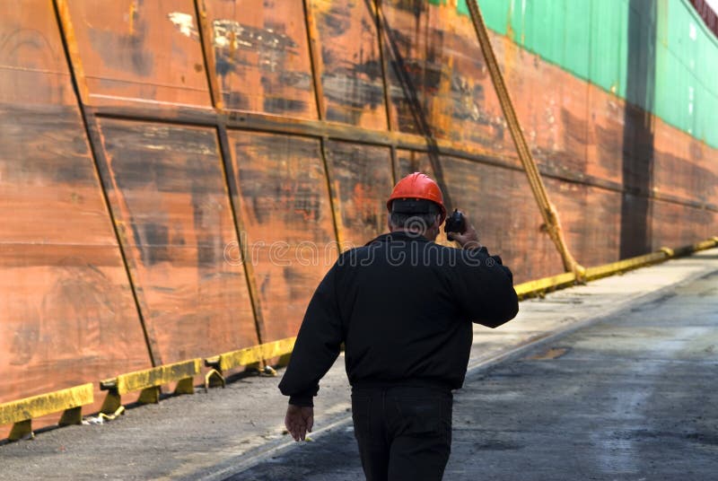 Shipyard worker stock photo. Image of safety, shipyards - 2476360