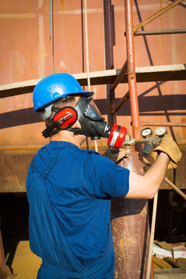 Shipyard workers stock image. Image of outdoors, jacket - 30749405