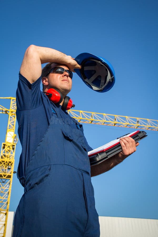 Shipyard workers stock photo. Image of plan, checking - 30762342