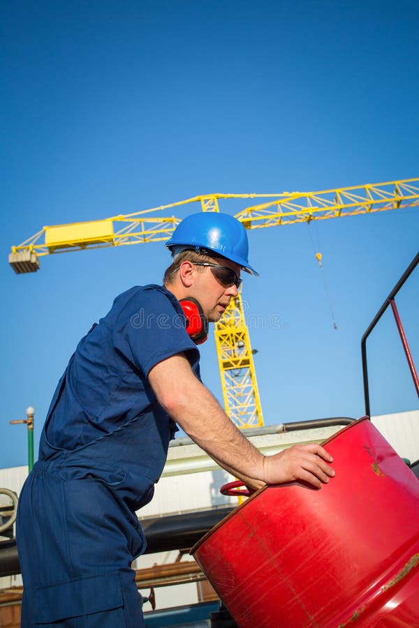 Shipyard workers stock image. Image of jacket, factory - 30762385