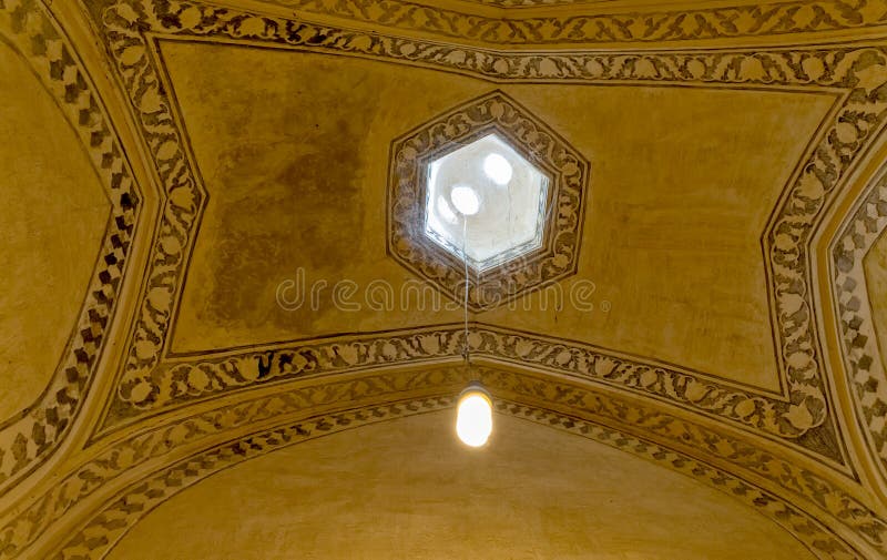 Shiraz Citadel Room Ceiling Stock Photo - Image of monument, tour: 59328554