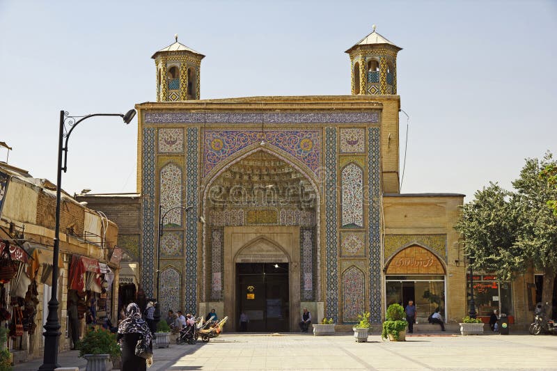 Shiraz, Iran - 29 Sep 2012: Vakil Mosque in Shiraz City, Iran Editorial ...