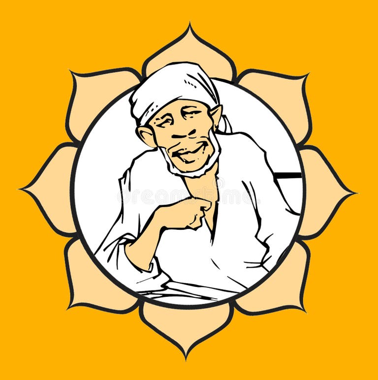 Sai Baba Stock Illustrations – 45 Sai Baba Stock Illustrations, Vectors ...