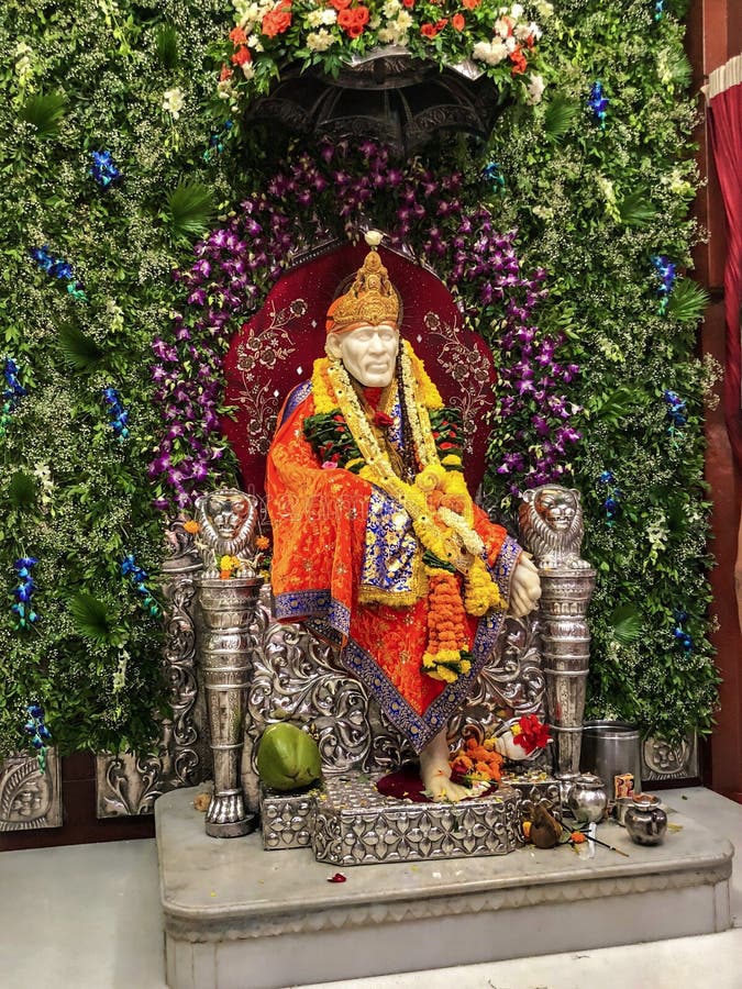 Shirdi Sai Baba editorial image. Image of indiatemples - 263479615