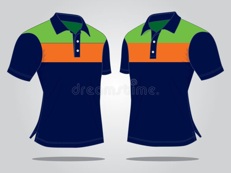 Three Color Polo Shirt Design Stock Illustrations – 119 Three Color ...