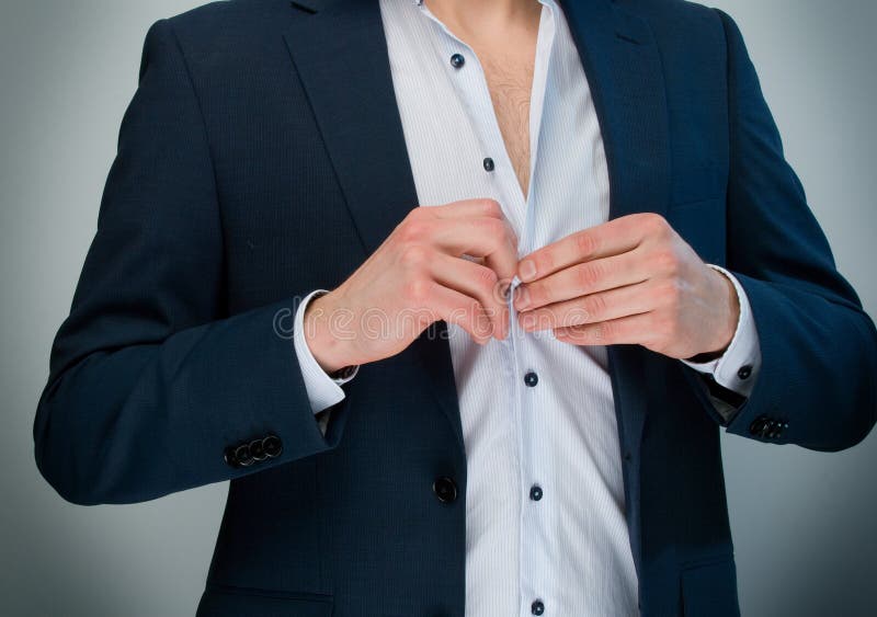 Shirt buttons stock photo. Image of occupation, collar - 51085086