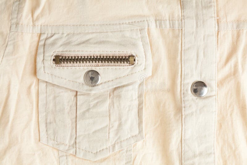 Shirt flap patch-pocket stock image. Image of textile - 28865119