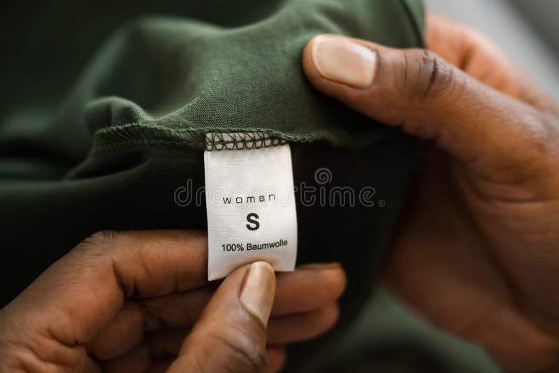 Shirt Size Clothes Label Symbol Stock Photo - Image of label ...