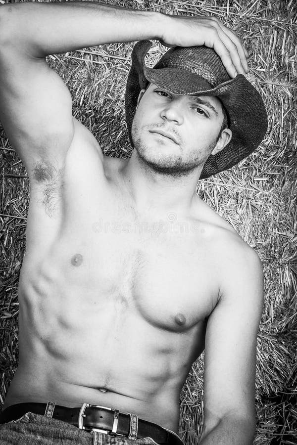 Handsome Country Man stock image. Image of western, holding - 10817841