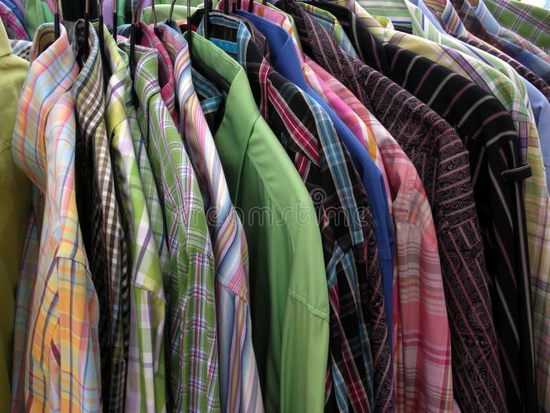 Shirts. stock image. Image of diverse, shirts, clothes - 2543515