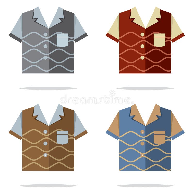 Shirts for Men stock vector. Illustration of graphic - 42662100