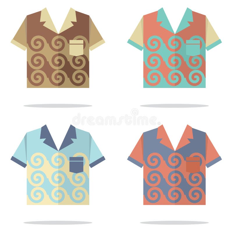 Shirts for Men stock vector. Illustration of blue, clothes - 43188445