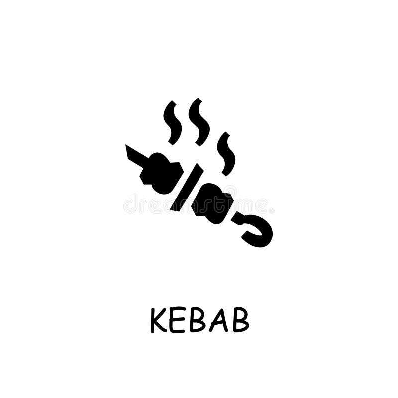 Kebab, Kebab Icon. Simple Glyph Vector Element Of Food Icons Set For UI ...